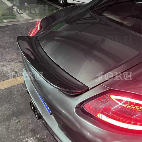 Real Carbon Fiber Ducktail Spoiler Rear Wing For 987 Porsche Cayman S ...