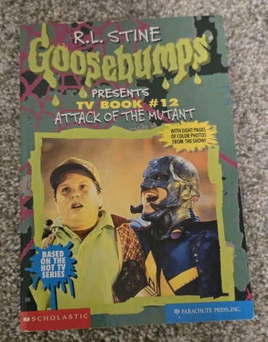 Goosebumps Presents TV Book RL Stine Attack Of The Mutant #12 1st ...