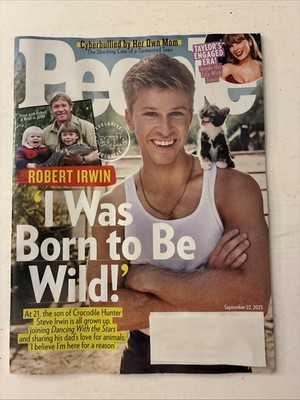 PEOPLE MAGAZINE - SEPTEMBER 22, 2025 - ROBERT IRWIN 'I WAS BORN TO BE ...