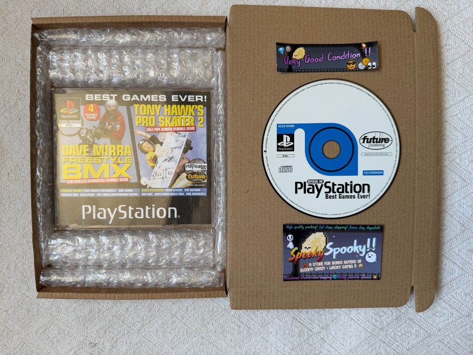 OPSM Best Games Ever SCED-03408 PS1 - UK PAL VGC CIB - High Quality ...
