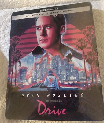 Drive (4K Ultra HD, Blu-ray, Digital Copy) (Steelbook) 2011 New ...