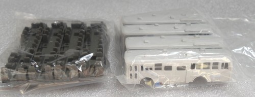 N Scale - 4 Tomix Bus Kits, undecorated | eBay