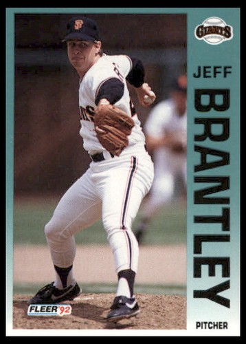 1992 Fleer #629 Jeff Brantley San Francisco Giants Baseball Card | eBay