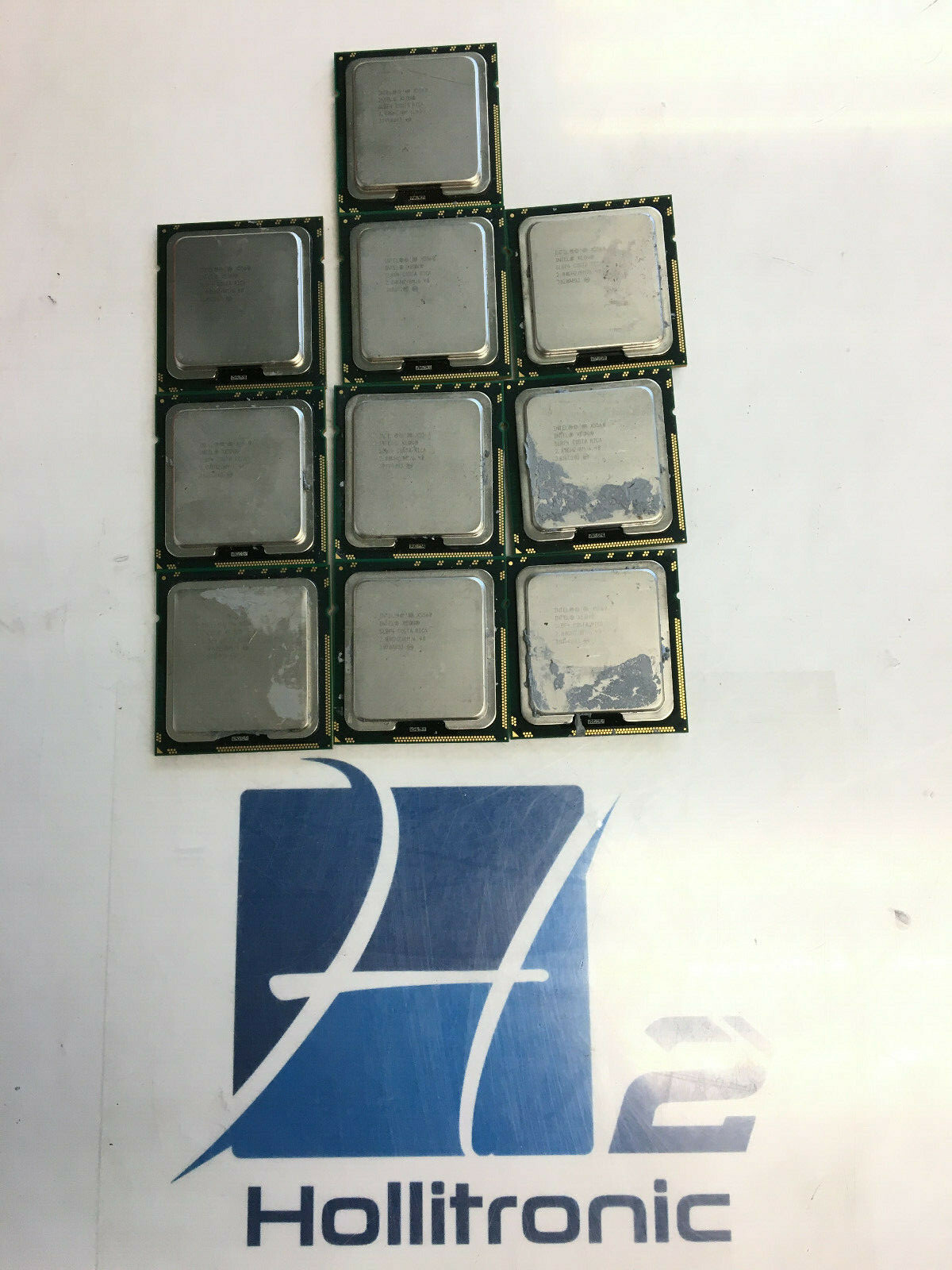 Lot of 10 Intel Xeon X5560 quad core CPU SLBF4 2.8 GHz LGA 1366 *USED ...