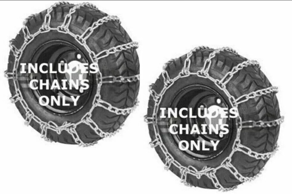 Peerless Snowblower Tire Chains 1062656 Max Trac 2-Link 20x8.00-8 20x8 ...