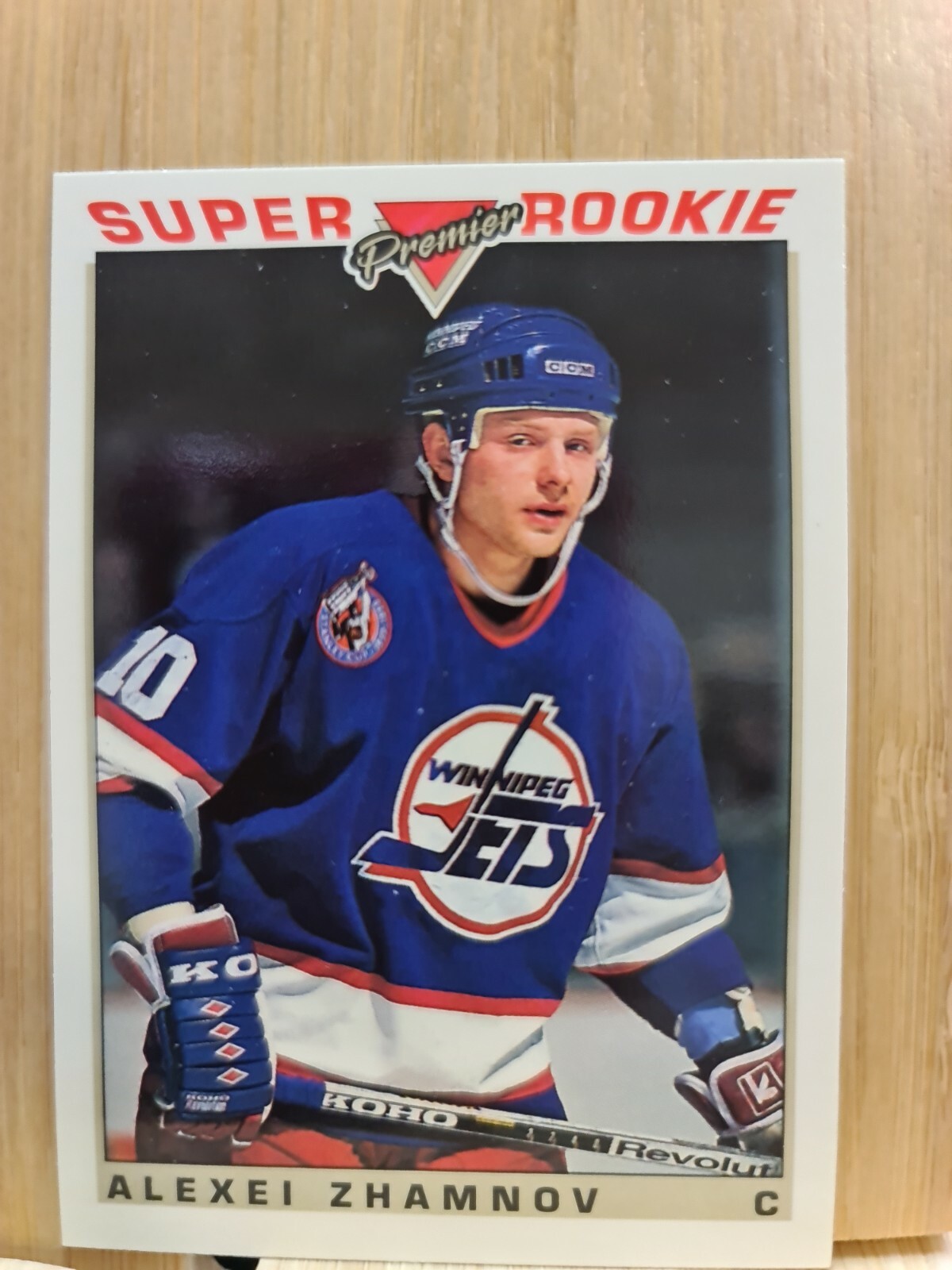 ALEXEI ZHAMNOV🏆Topps 1993-94 Premier SUPER ROOKIE #128 NHLPA Card🏆 FREE ...