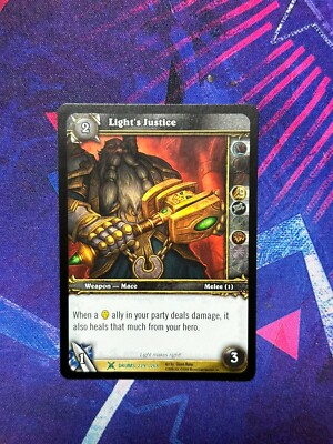 Light's Justice 229/268 2008 World of Warcraft WOW TCG | eBay