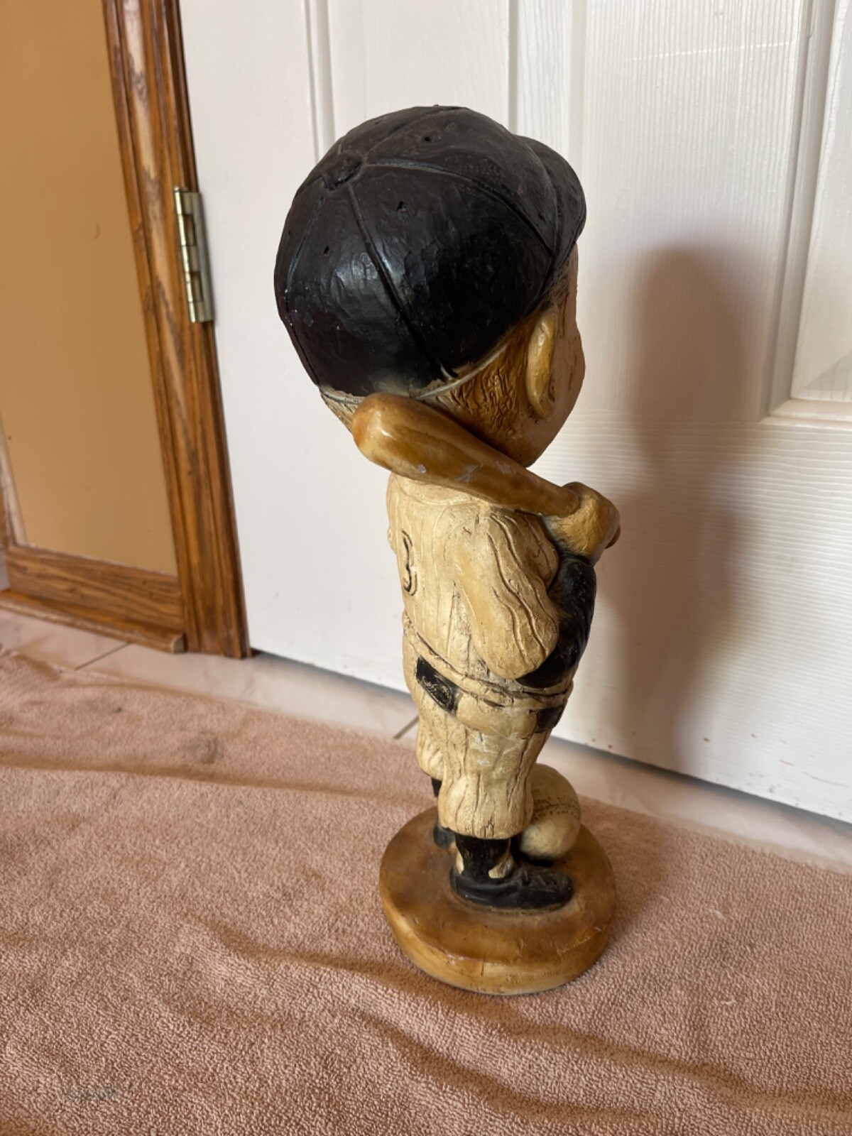 RARE VTG BABE RUTH CHALK STATUE 15" | eBay