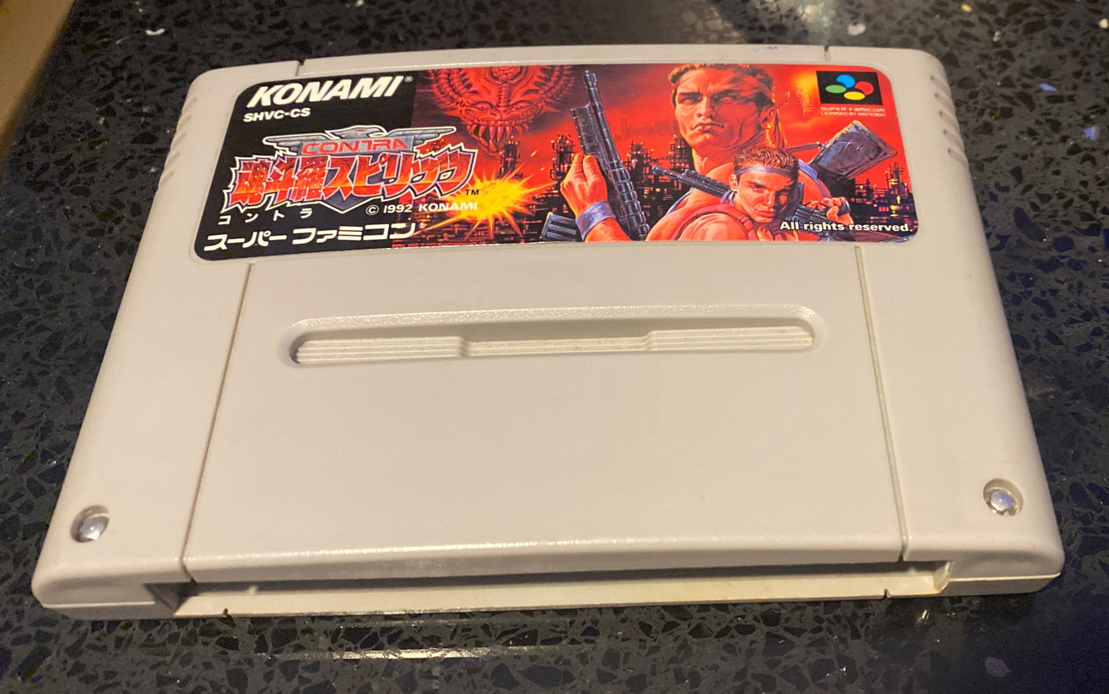 Contra Spirits / Alien Wars (Nintendo Super Famicom SFC, 1992) *USA ...