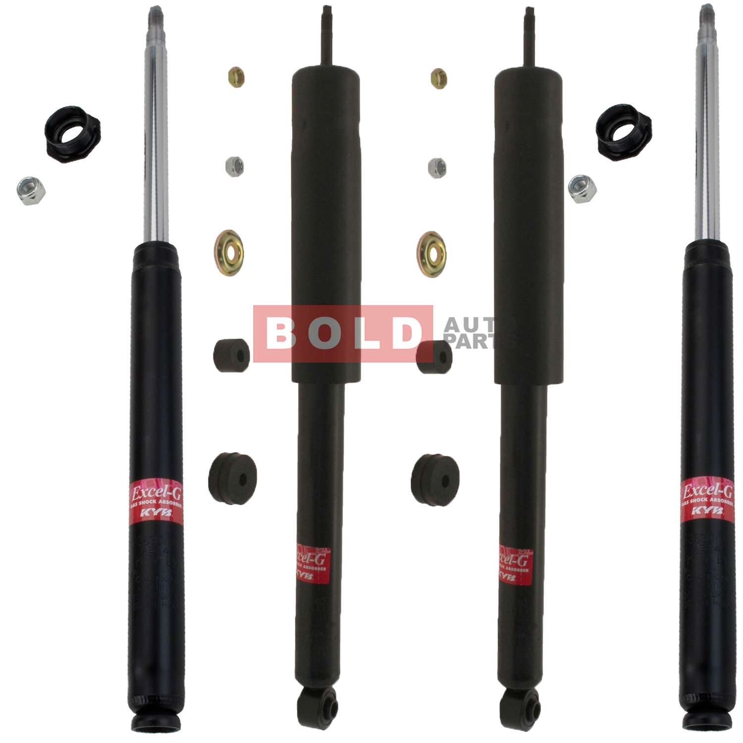 For Mazda RX-7 1981-1985 Front Struts & Rear Shocks Suspension Kit SET ...