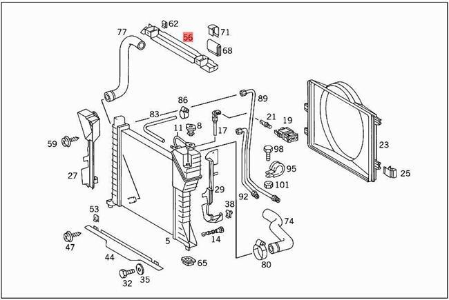 Genuine Mercedes Covering 903 9015050488 | eBay