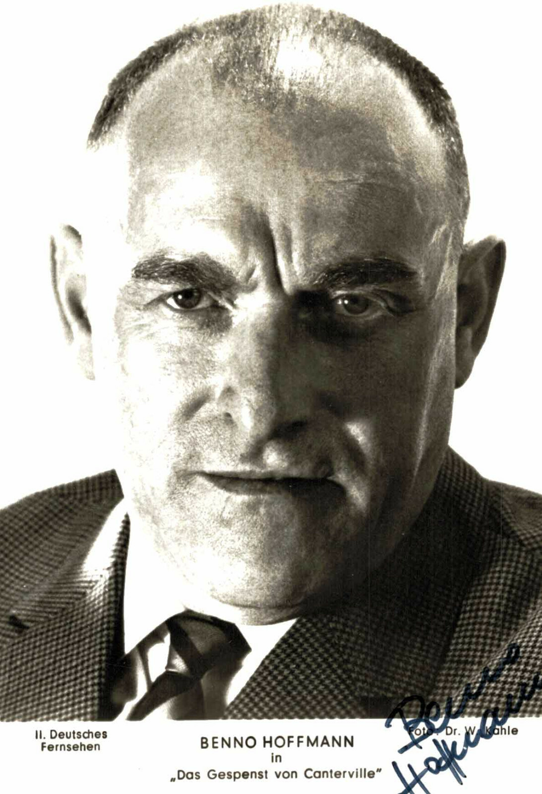 Benno Hoffmann Original Signature On Card No. 9022 C | eBay