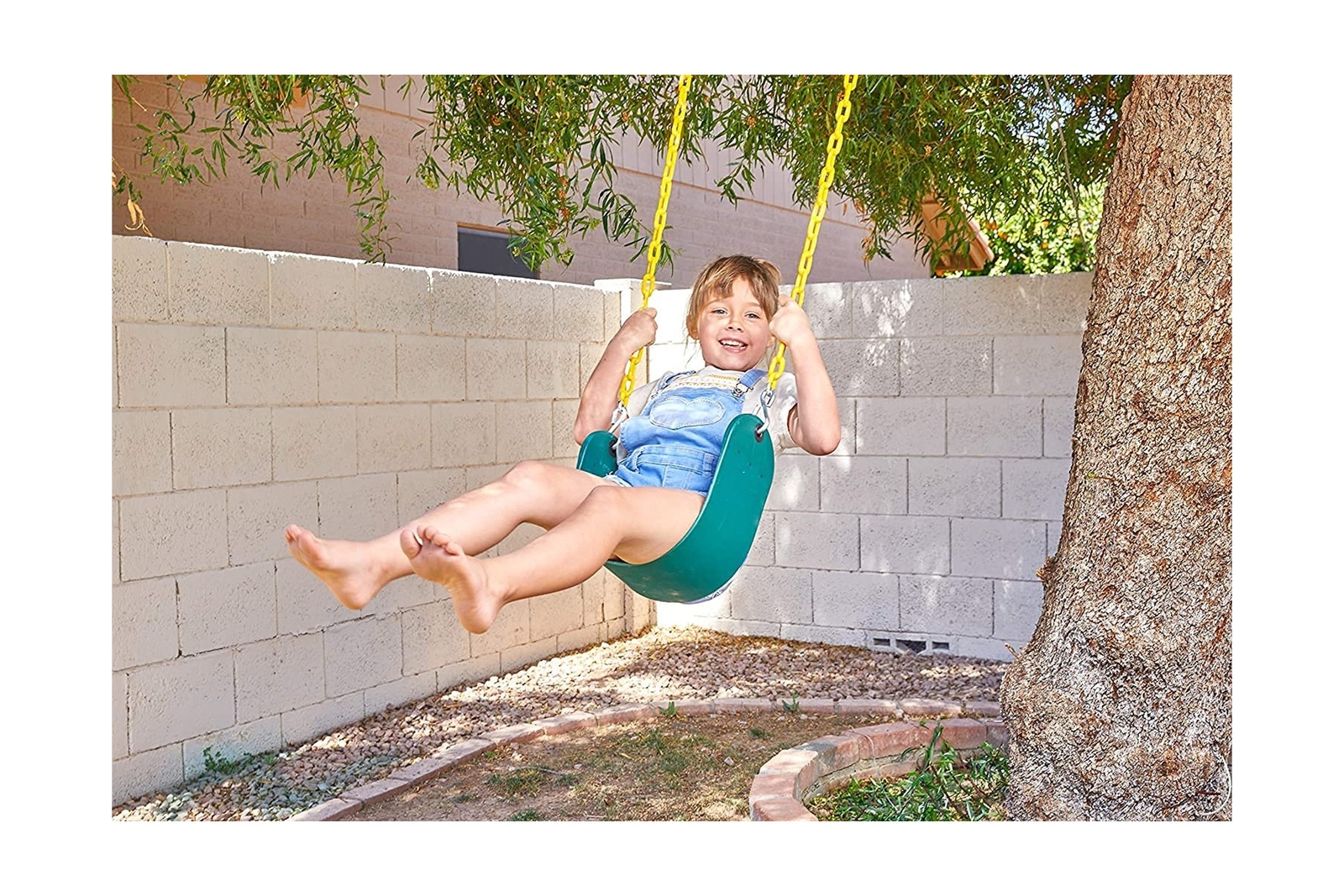 TURFEE 3 Pack Green Swing Seats Heavy Duty with 66" Chain, Swing Set ...