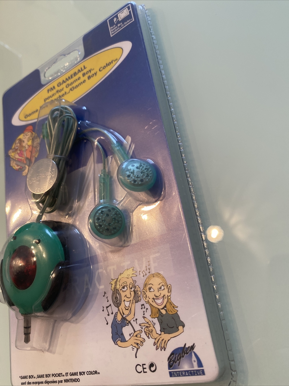 Nintendo Game Boy FM Gameball Gameboy New Blister Earphone Radio Color ...