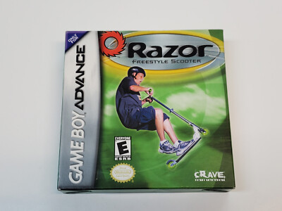Razor Freestyle Scooter GBA Nintendo Authentic Game Boy Advance Box ...