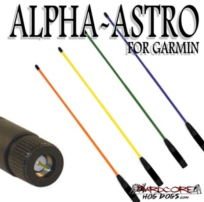Extended Long Range Antenna Garmin Alpha 100, 200, 200i, Astro 320, 430 ...