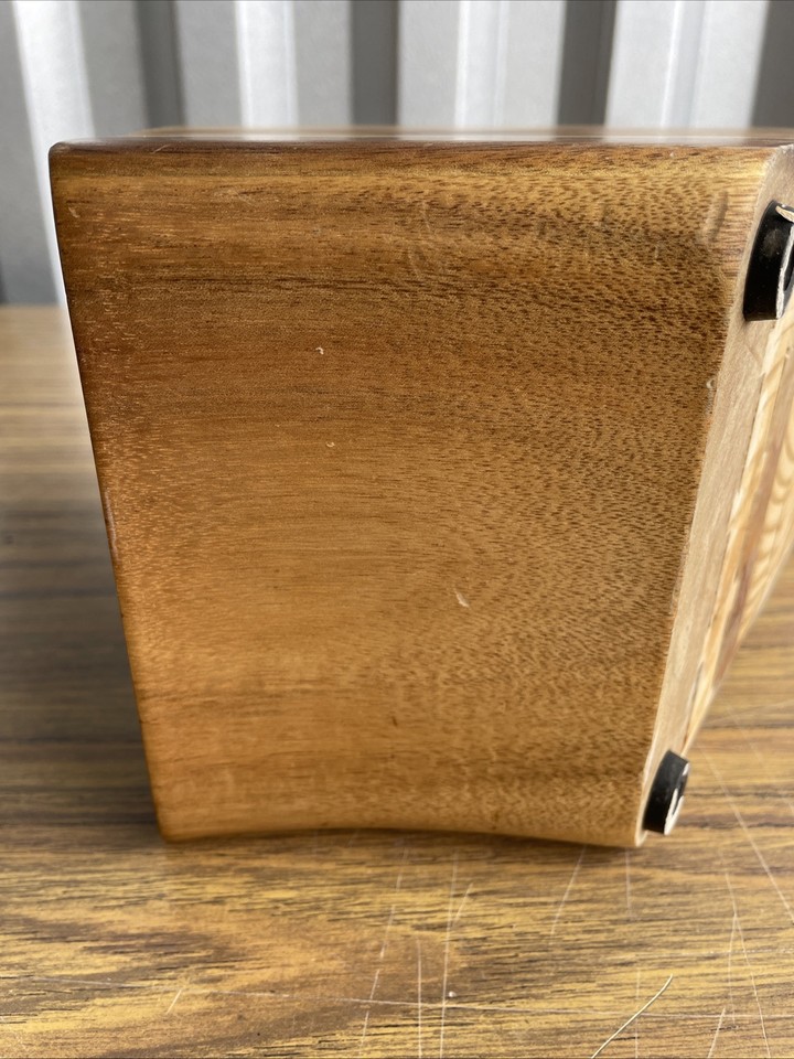 Pampered Chef Large 20 Slot Acacia Wood Knife Block Stand 1583 | eBay UK