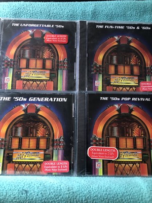 Time Life Hit Parade CDs Unforgettably 50s/Fun Time 50s/50sGeneration ...