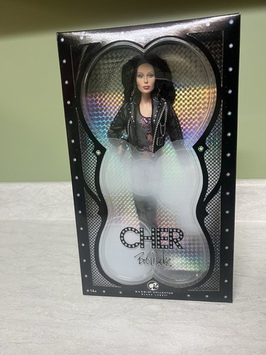 Mattel Barbie Collector Cher Bob Mackie Black Label Fashion Doll 12in ...