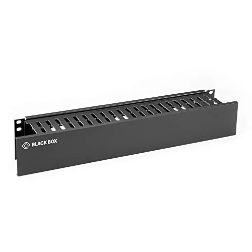 Black Box Horizontal IT Rackmount Cable Manager - 2U (rmt102ar4 ...