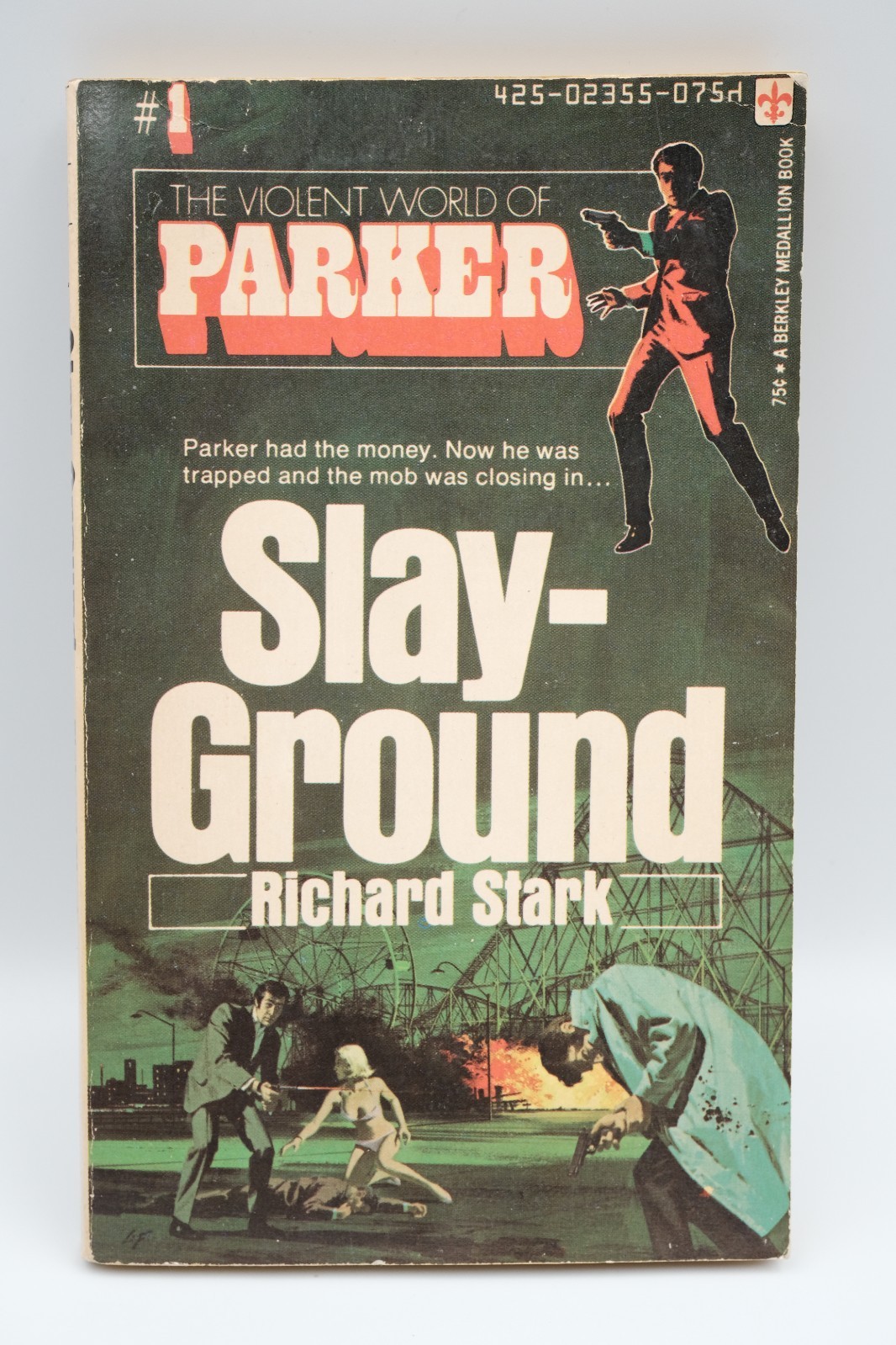 RARE Violent World of Parker #1 Slay Ground Richard Stark VTG 1973 ...