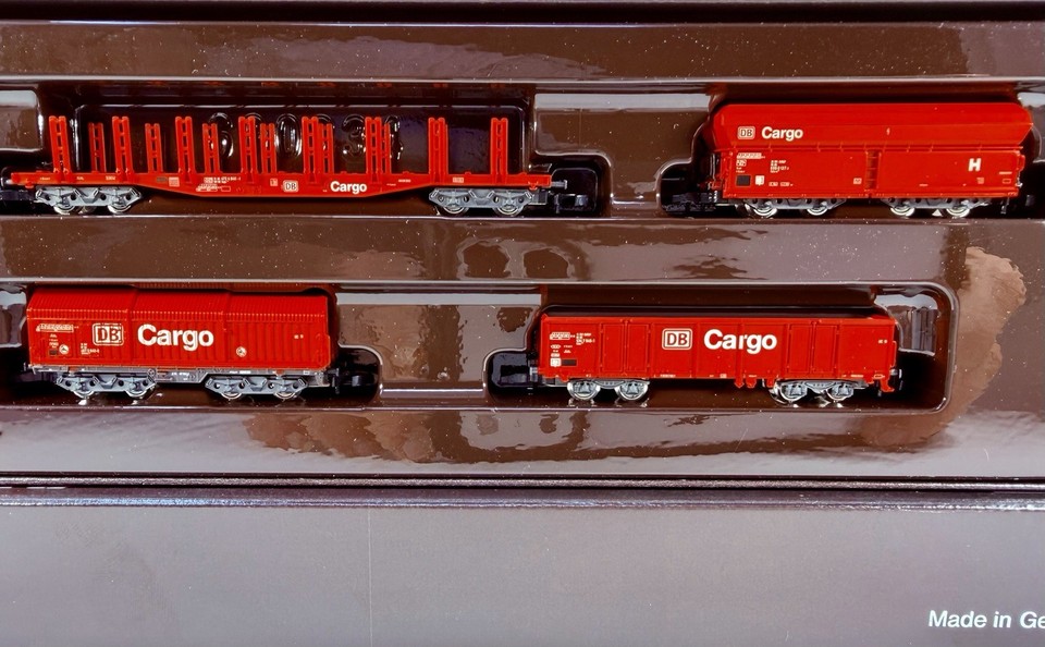 Marklin Mini-Club Z-Scale 82500 Freight Car Set DB Cargo MHI | eBay