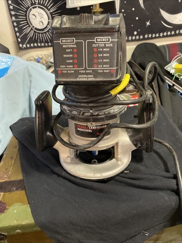 Sears Craftsman Router Model 315.17491 ~ 1-1/2 HP 8amp Corded, Case ...