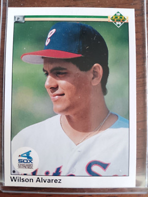 WILSON ALVAREZ WHITE SOX 1990 UPPER DECK BASEBALL CARD #765 | eBay