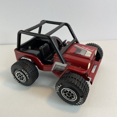 Vintage 70’s Red Tonka Explorer Jeep Dune Buggy Rock Climber Toy With ...