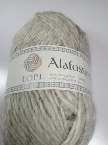 Lopi Alafosslopi Icelandic Yarn-Light Ash Heather-109 Yards- NEW | eBay