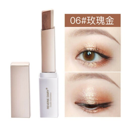 6pcs Two-Tone Eyeshadow Makeup package Color_Rose Gold #06 | eBay