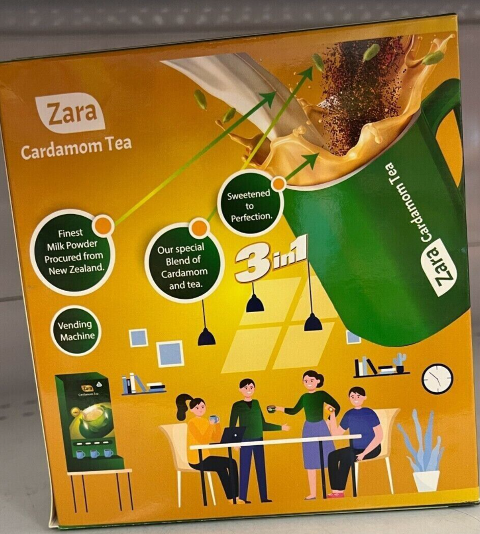 ZARA Cardamom | Pure Sri Lankan Product | 200G | Milk Tea Mix 3in1 ...