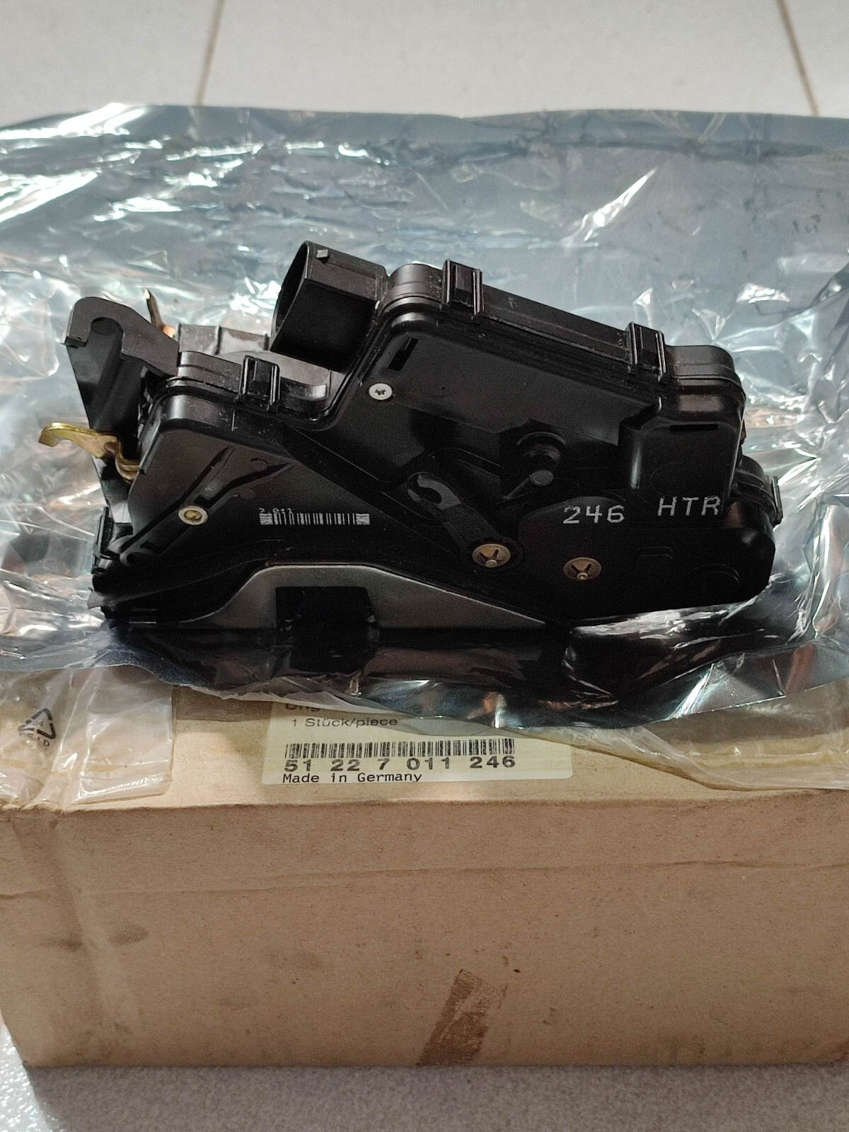 BMW E46 door lock with motor actuator right rear !!NEW!! !!GENUINE ...