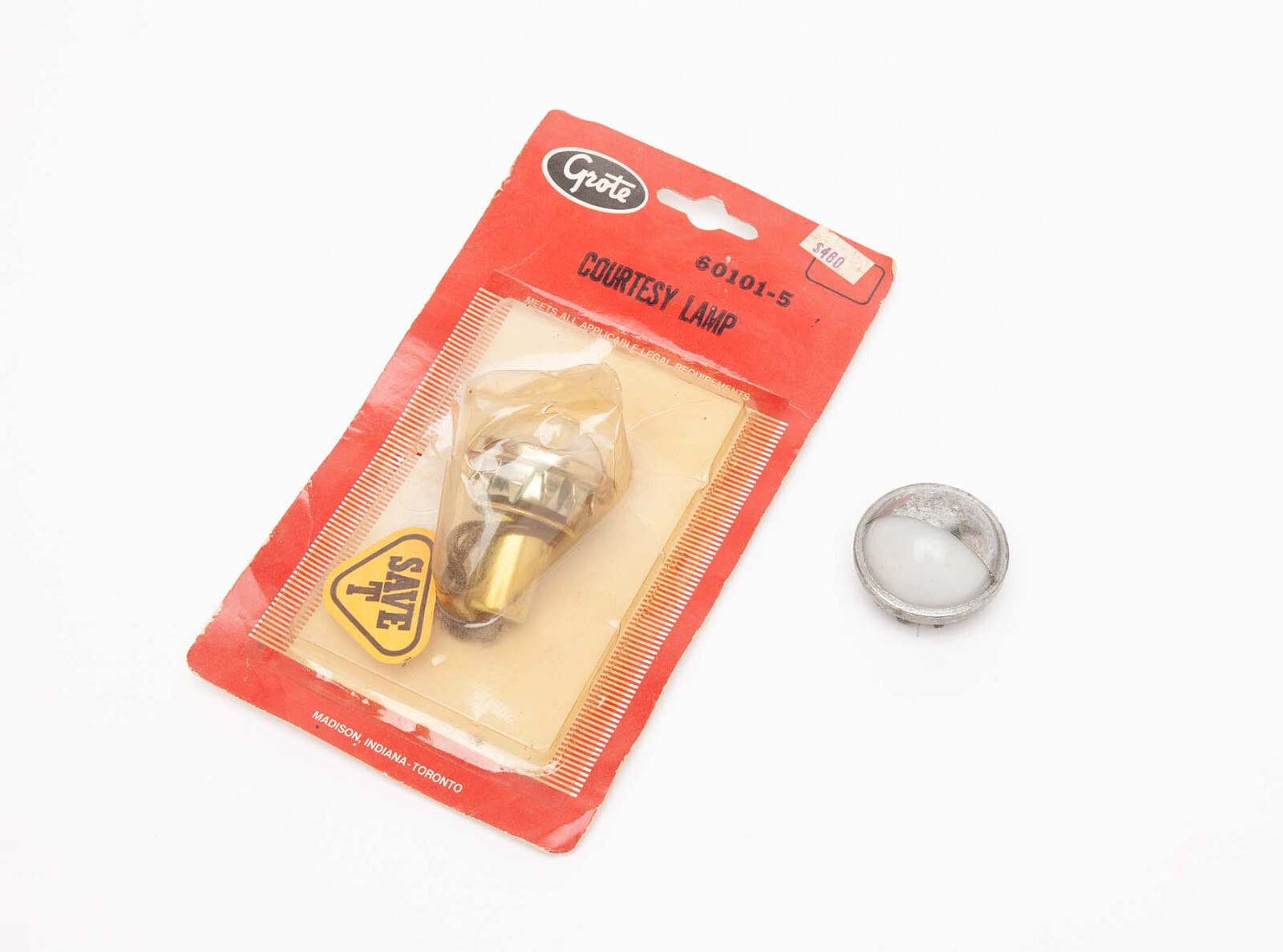 GROTE # 60101-5 COURTESY LAMP - NOS - plus extra dome | eBay