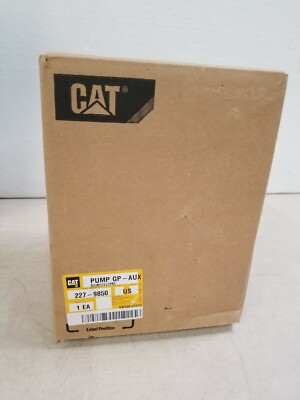 Caterpillar CAT 227-9850 Auxiliary Water Pump | eBay