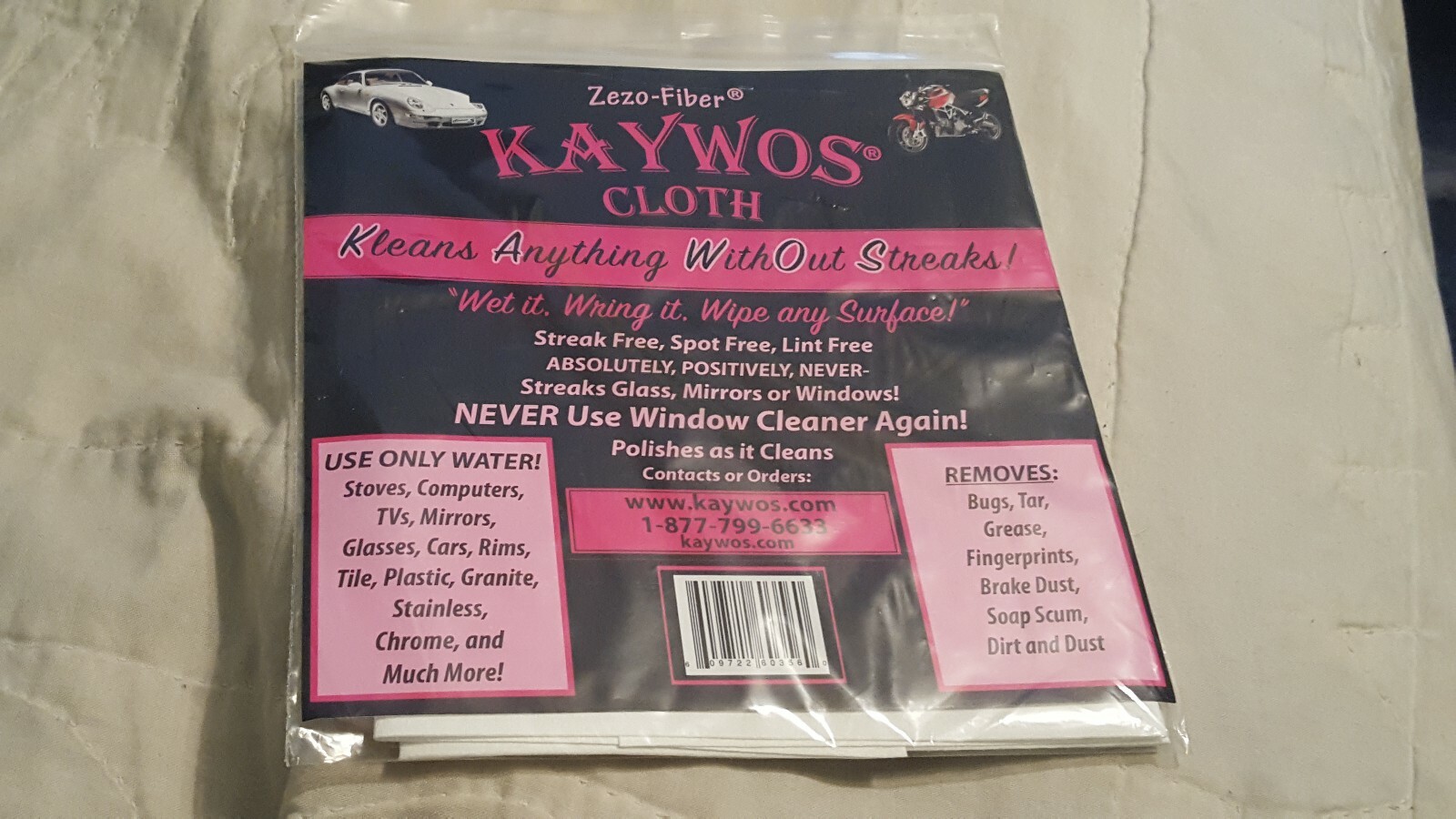 Kaywos Cleaning Cloth No Streak Original Towel Made in USA. NEW | eBay