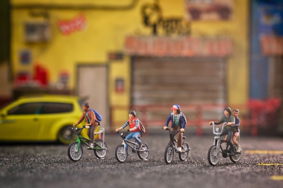 Miniature Figure Stranger Things and more Scale H0 1/87 or Scale 1/64 ...