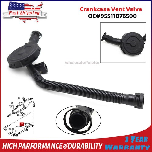 Crankcase Vent Valve PCV Valve 95511076500 For Porsche Cayenne 2004 ...