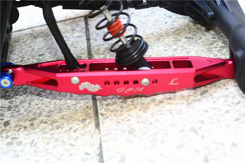GPM Aluminum Rear Lower Trailing Arms For LOSI 1/6 Super Baja Rey 1.0 ...