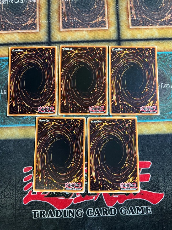 Yugioh Exodia The Forbidden One Complete 5 Card Set RP01-EN021 Retro ...