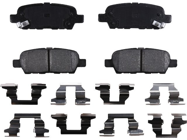 For 2003-2009 Nissan 350Z Brake Pad Set Rear API 15229DT 2006 2004 2005 ...