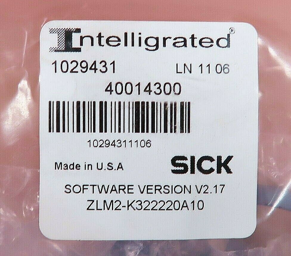 SICK ZLM2-K132222A10 | 24vdc Logic Module 1048493 *NEW* | eBay