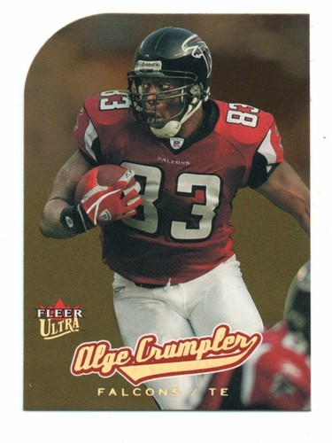 alge crumpler atlanta falcons 2005 ultra gold card 63 | eBay