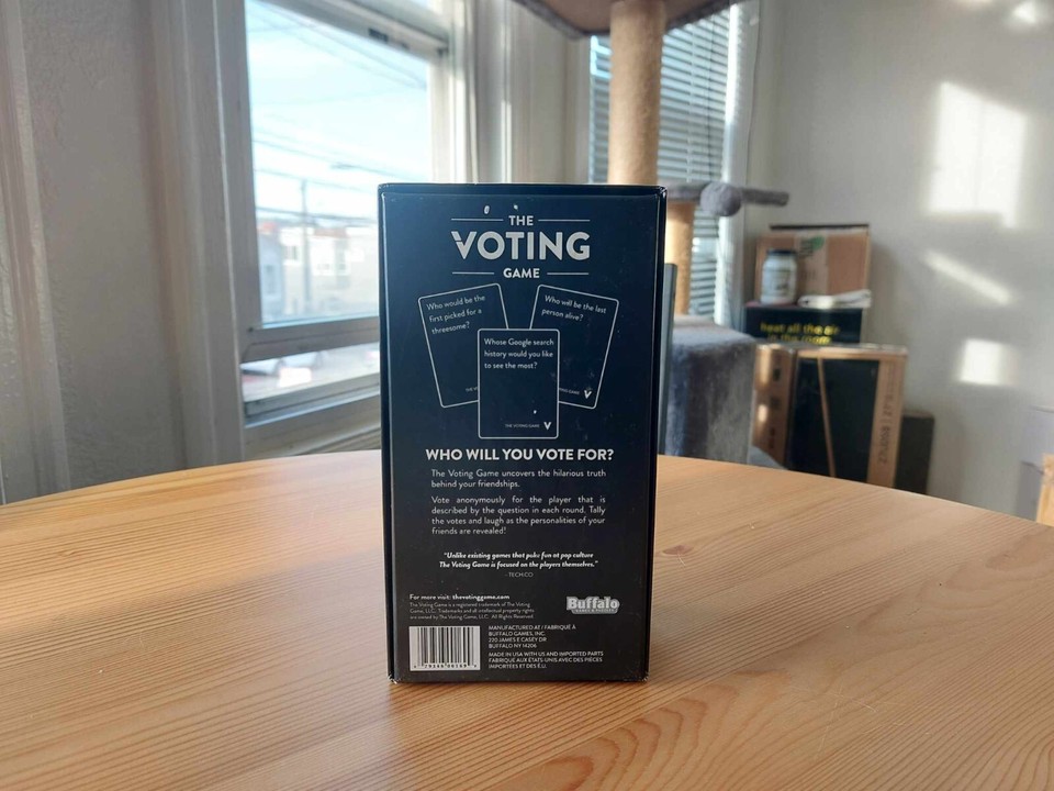 The Voting Game Card Game The Party Game About Your Friends | eBay