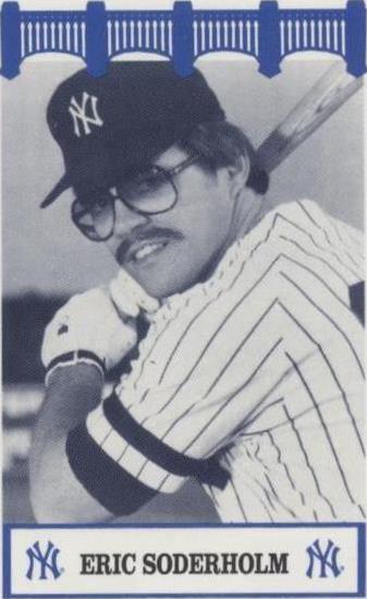 1992 The Wiz/Minolta New York Yankees of the '80's - Eric Soderholm for ...