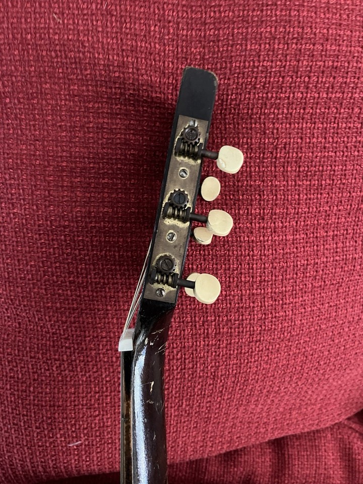 1910-20’s Oscar Schmidt Stella Decalcomania “Moonlight Scene“ Rare ...