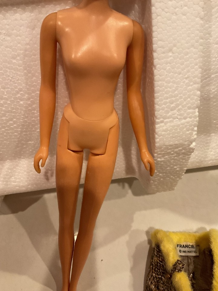 Vintage twist & turn Francie doll in Snake Charmers #1245 outfit | eBay