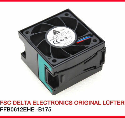 Very Strong 60Mm Cooler Fan For Casing Delta FFB0612EHE With 8000 Rpm # ...