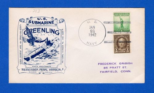 USS Greenling SS-213 Commissioning January 21, 1942 | eBay