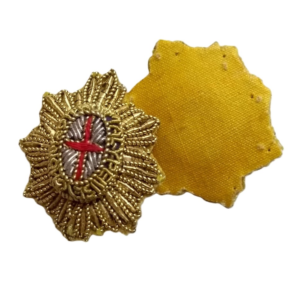 Badges De Col Tressés Des Coldstream Guards Anciens British Army Qui ...